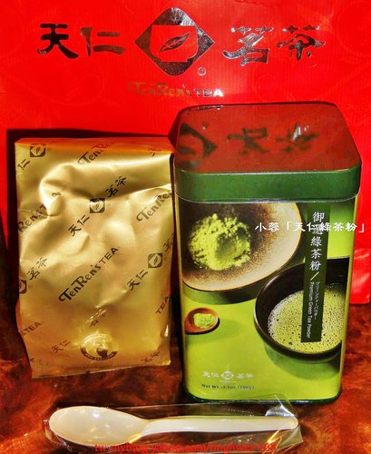 『天仁茗茶 御選綠茶粉』清新鮮綠體驗~-台灣美食專區